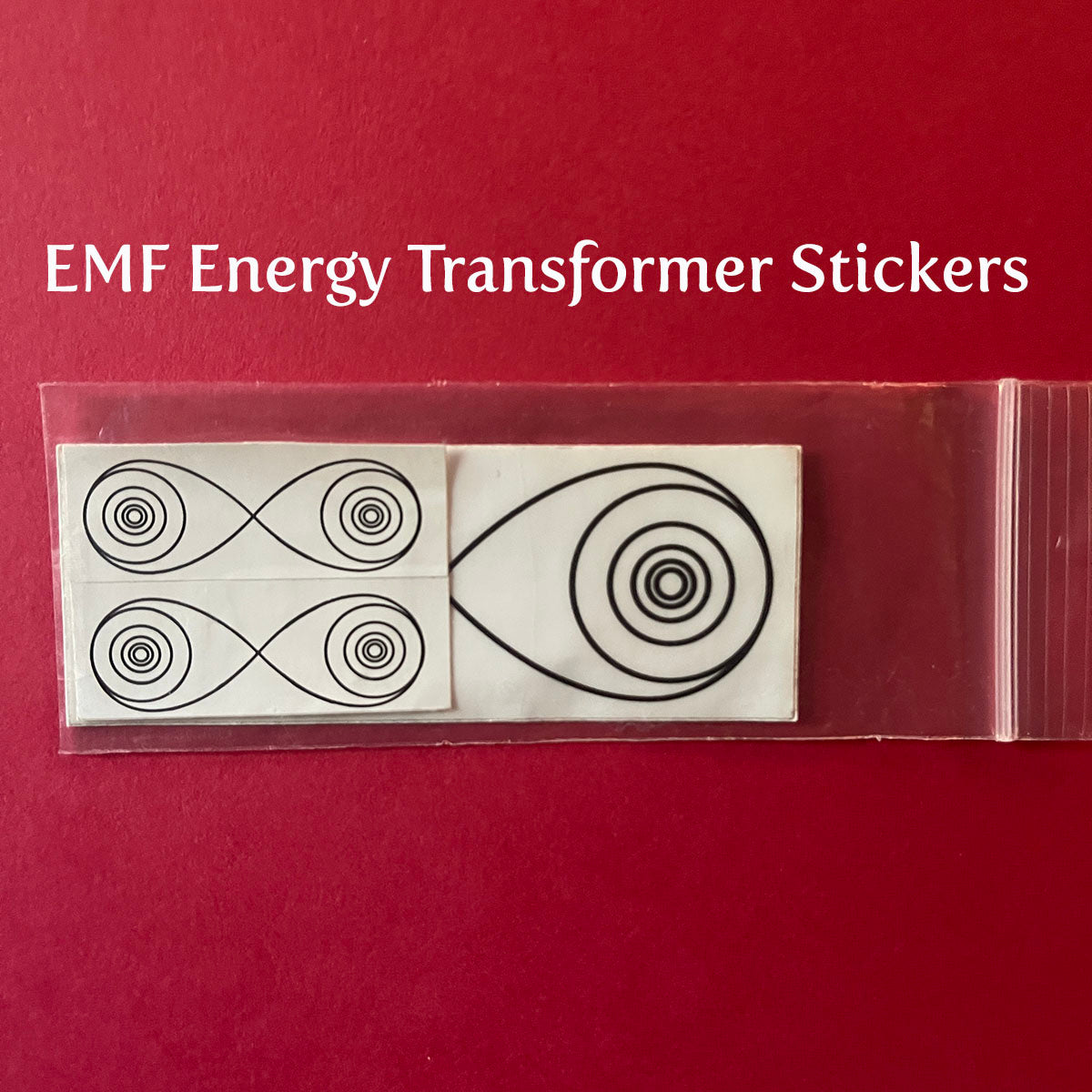 EMF Energy Transformer Stickers – Energetic Geometry